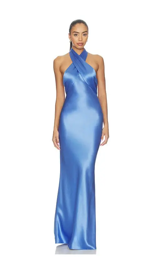 Retrofete Wrenley Dress In . Also - Blue