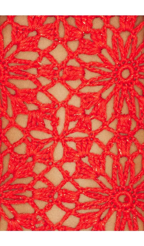 Retrofete Peggie Crochet Dress In . Also