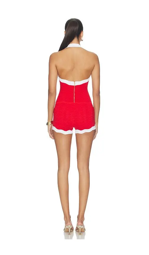 Retrofete Jayde Knit Romper In . Also
