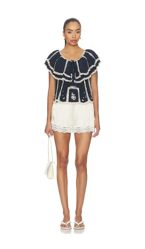 Rixo Mirabella Top In . Also