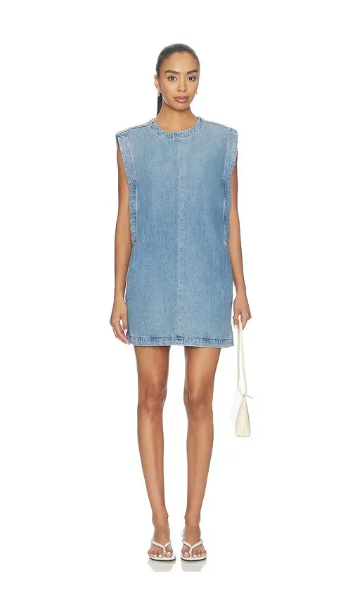 PISTOLA Karla Tunic Mini Dress In . Also - Blue