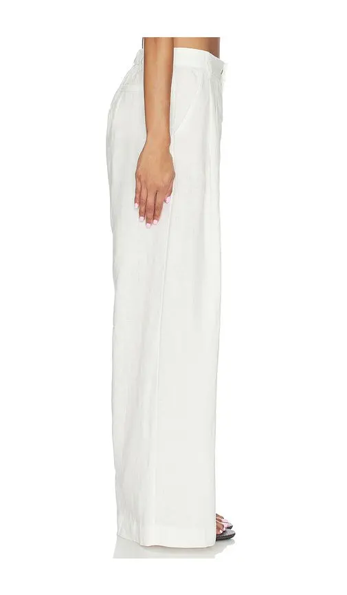 Enza Costa Linen Easy Trouser In . Also