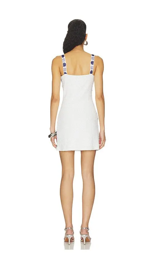 OCEANUS Marie Sea Full Beaded Dress In . Also