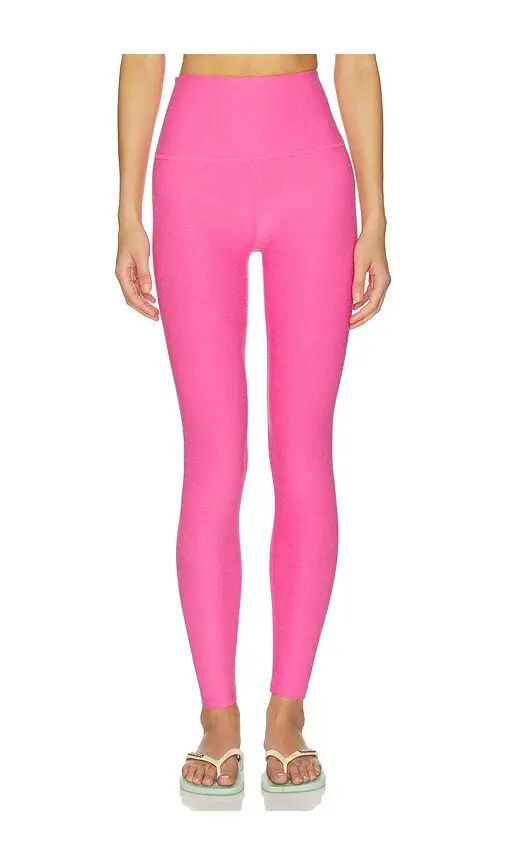 Beyond Yoga Spacedye Caught In The Midi High Wasisted Leggings In . Also - Pink