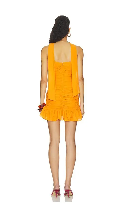 GUIZIO Embellished Mini Dress