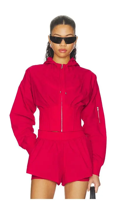 FLEUR DU MAL Nylon Jacket In . Also - Red