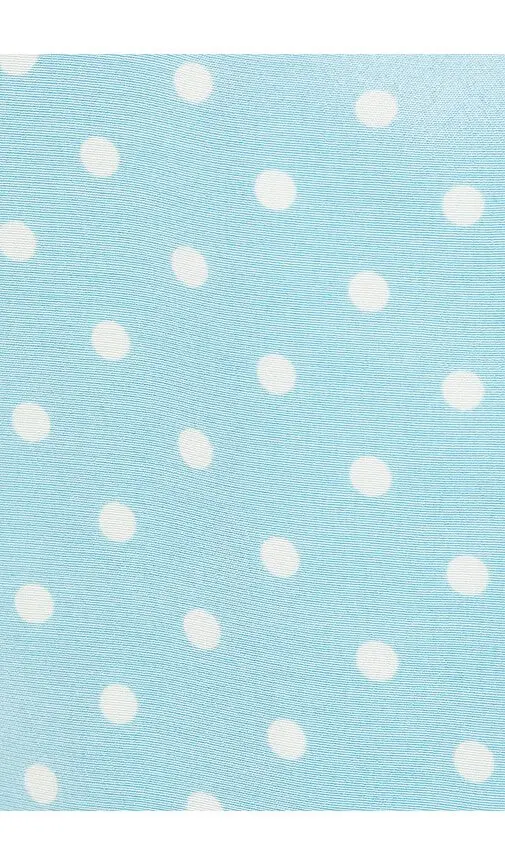 For Love & Lemons August Mini Dress Polka Dot - Blue