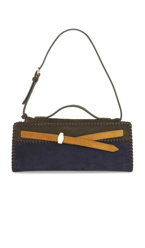 Veronica Beard Colorblock Dash Bag - Blue