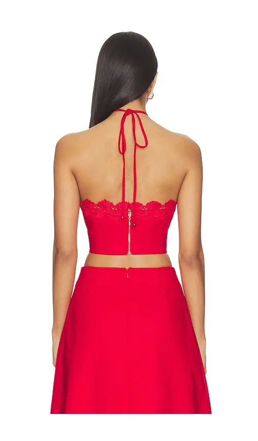 ELLIATT Giovanna Halter Neck Top In . Also