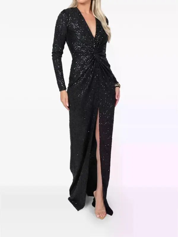 ROSERRY Scarlett Sequin-embellished Maxi Dress