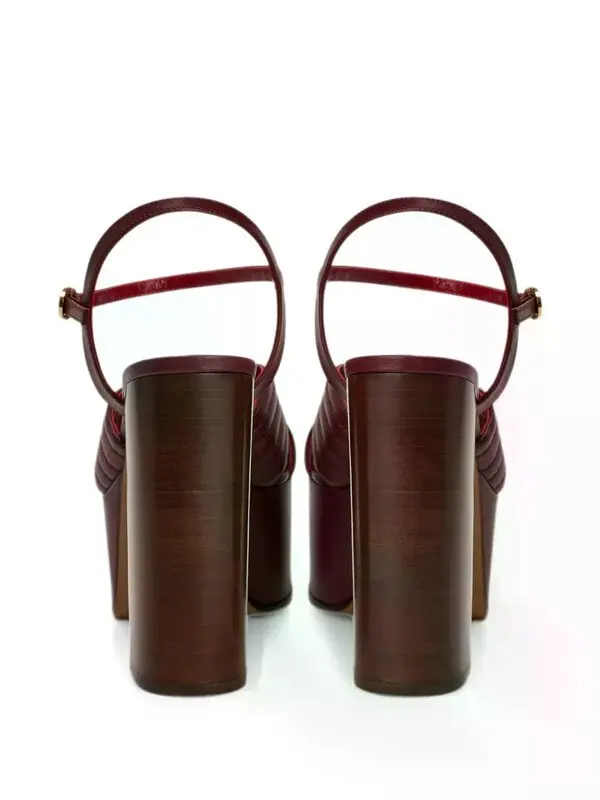 Valentino Garavani Vlogo Signature Knotted Platform Sandals