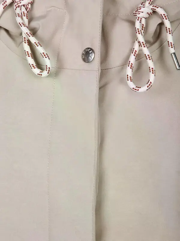 Moncler Eucalyptus Hooded Flap-pocket Jacket