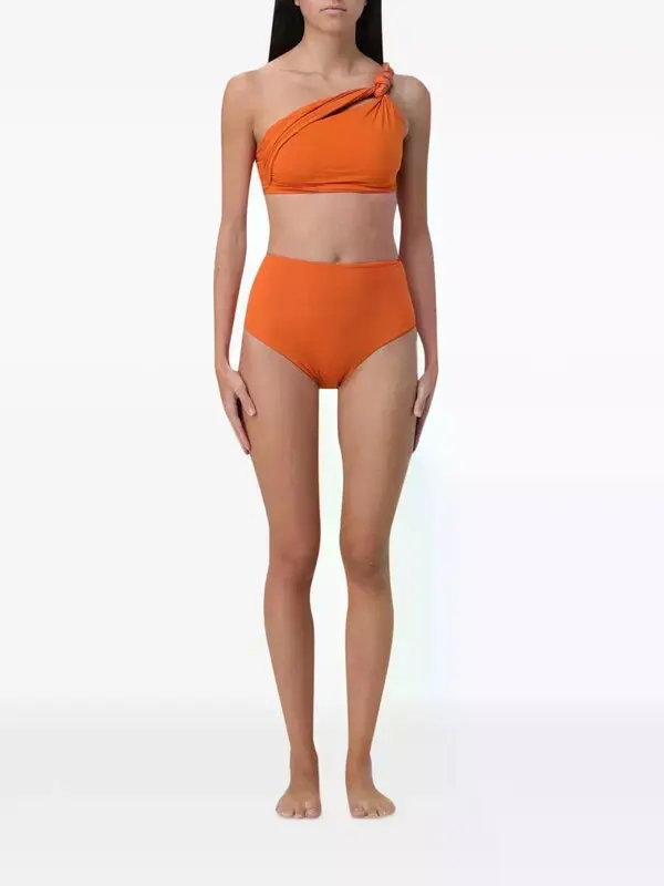 MAYGEL CORONEL Knot-detail One-shoulder Bikini