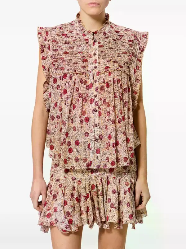 MARANT ETOILE Dersia Top - Neutrals