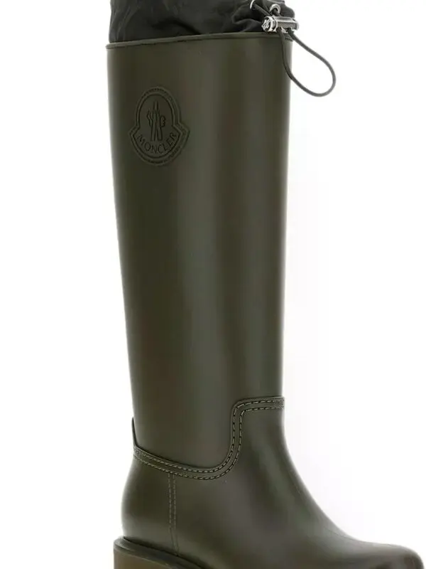 Moncler Kickstream Logo-patch Lug-sole Boots