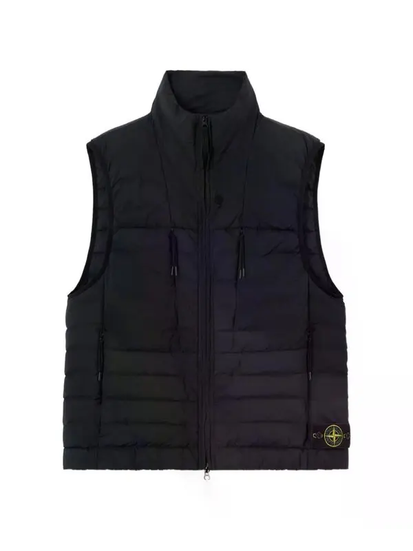 Stone Island Quilted Logo-patch Gilet