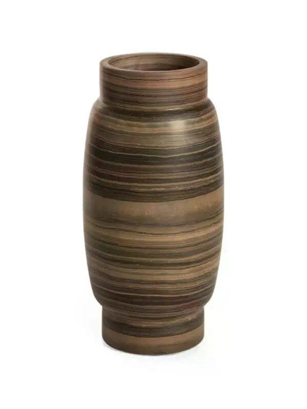 EDITIONS MILANO Stone Marble Vase - Brown