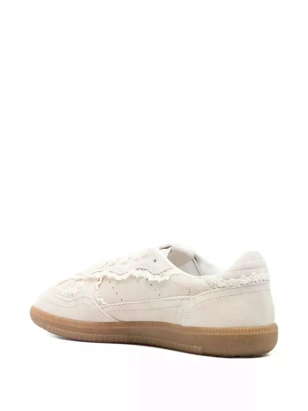 ALOHAS Tb.490 Lace-trim Perforated Sneakers - Neutrals