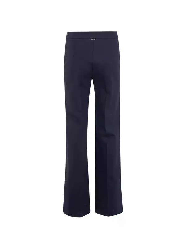TWINSET High-waisted Flared Trousers - Black