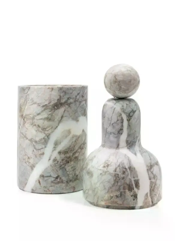 EDITIONS MILANO Large Cooler Marble Wine Cooler - Grey