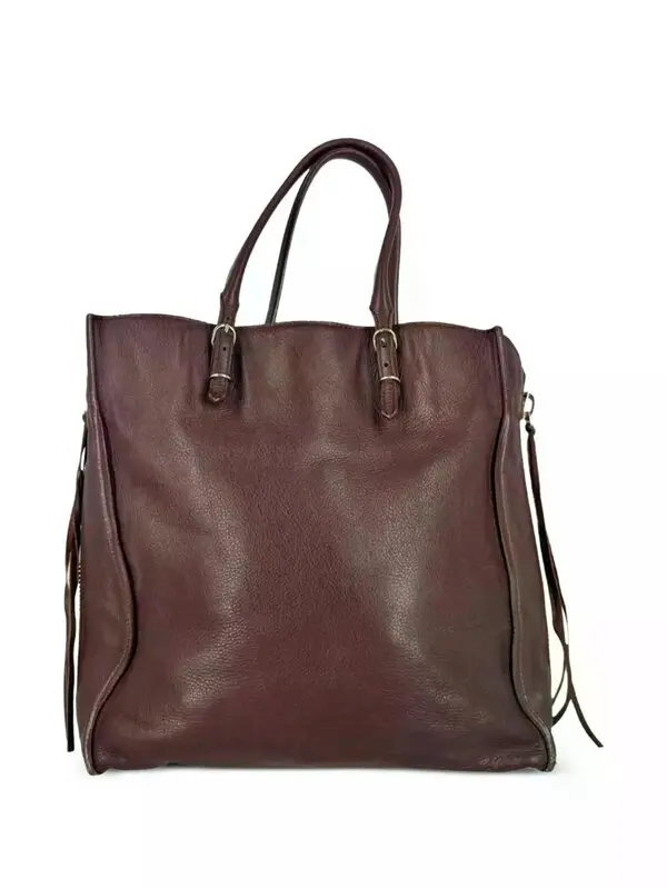 Balenciaga 2010s Papier A4 Zip-around Tote Bag