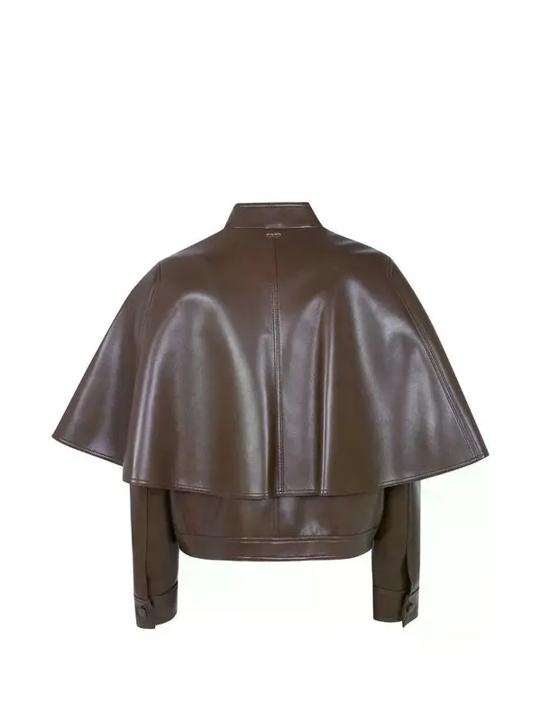 TWINSET Cape-style Button-up Jacket