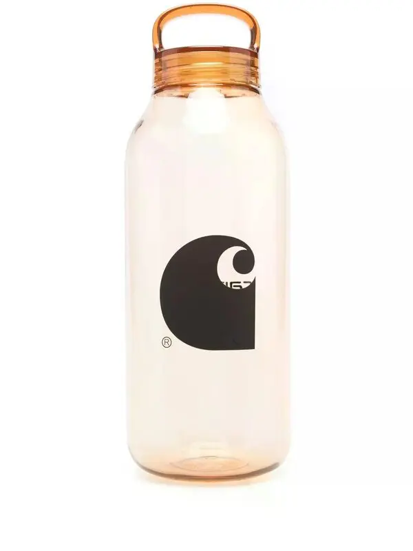 Carhartt Work In Progress Logo-print Waterbottle - Neutrals