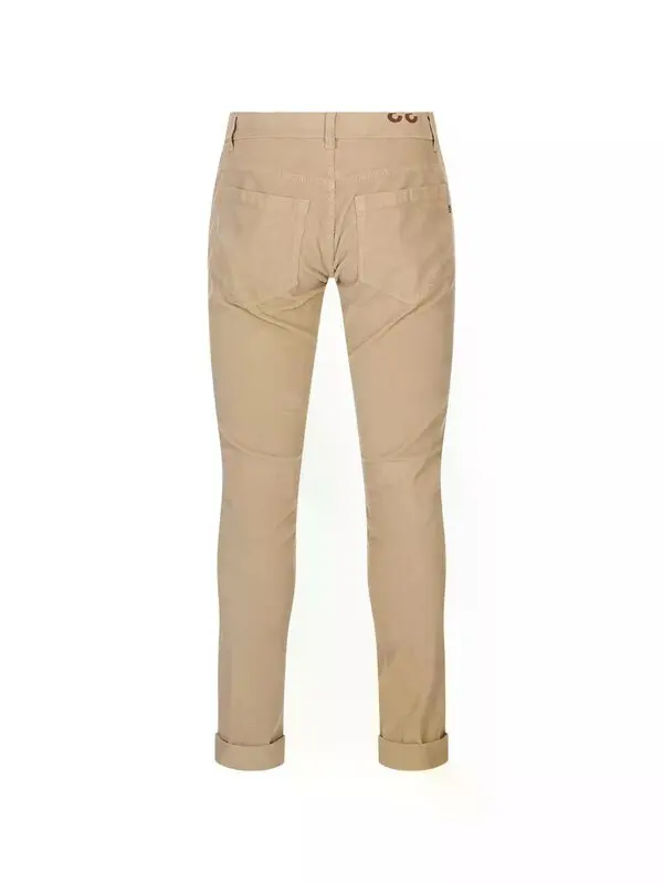 DONDUP Corduroy Logo-plaque Trousers