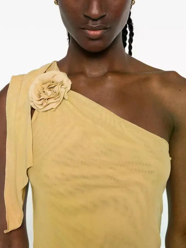 Posse Cynthia Flower-appliqué Top