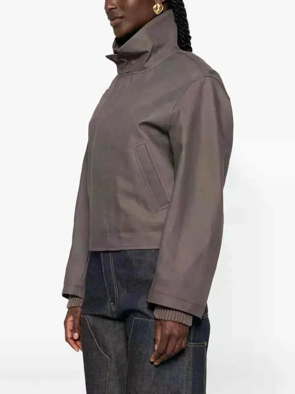 Victoria Beckham Polo-collar Bomber Jacket