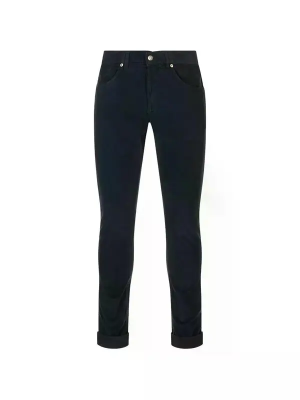 DONDUP Corduroy Slim-fit Trousers - Blue