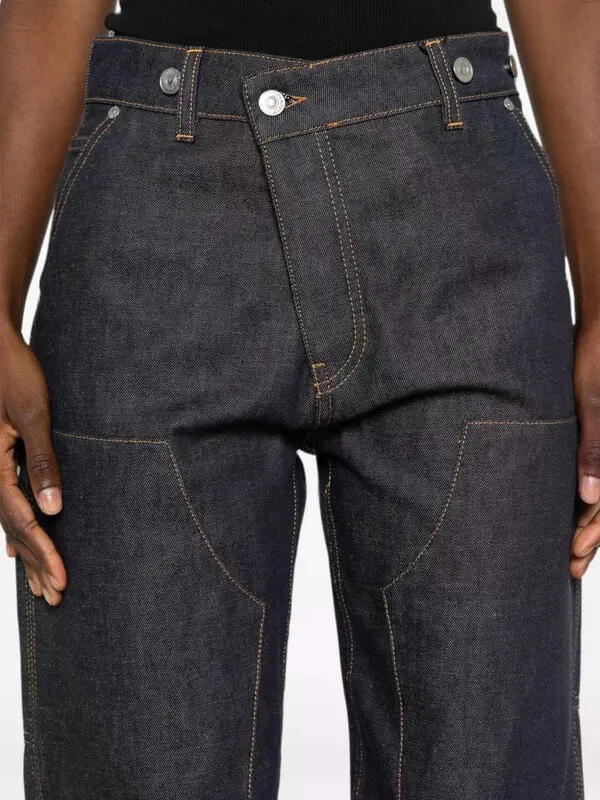 Victoria Beckham Logo-patch Jeans