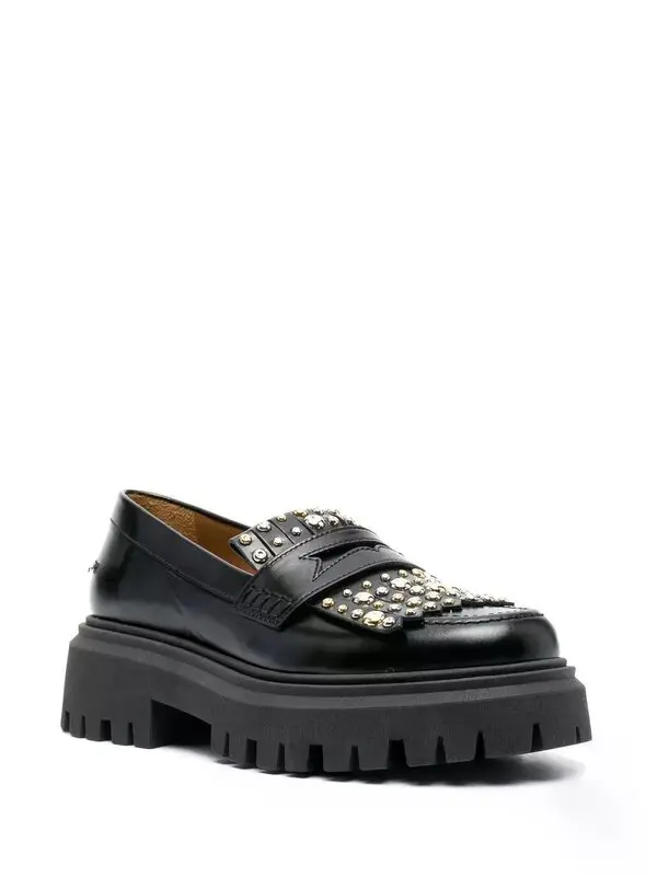 Maje Stud-detail Platform Shoes