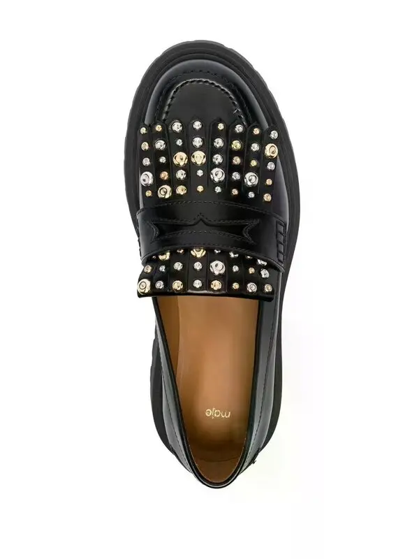 Maje Stud-detail Platform Shoes