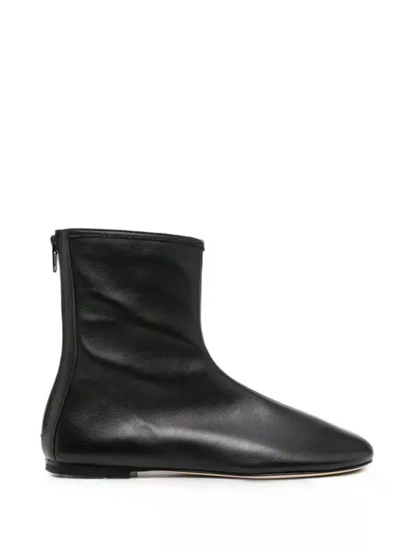 Dear Frances Zip-fastening Ankle Boots - Black
