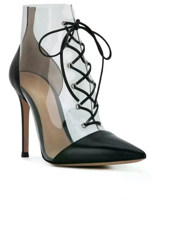 GIANVITO ROSSI Plastic Embellished Boots