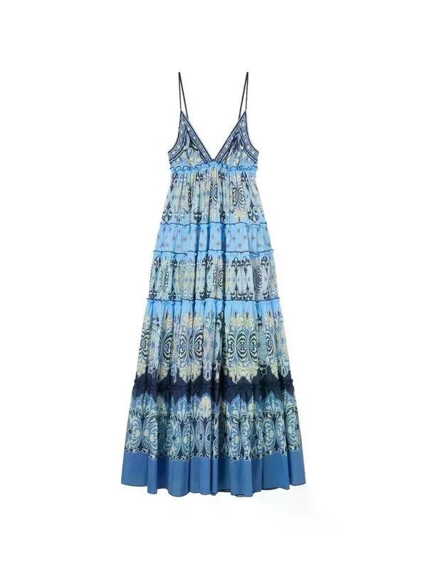 La DoubleJ Nymph Dress Placée - Blue