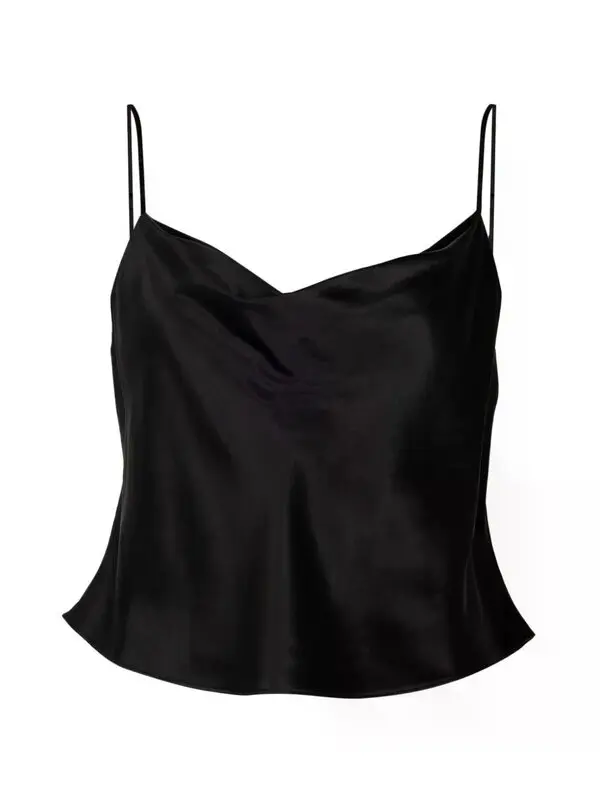 Cinq À Sept Marta Cowl-neck Top - Black