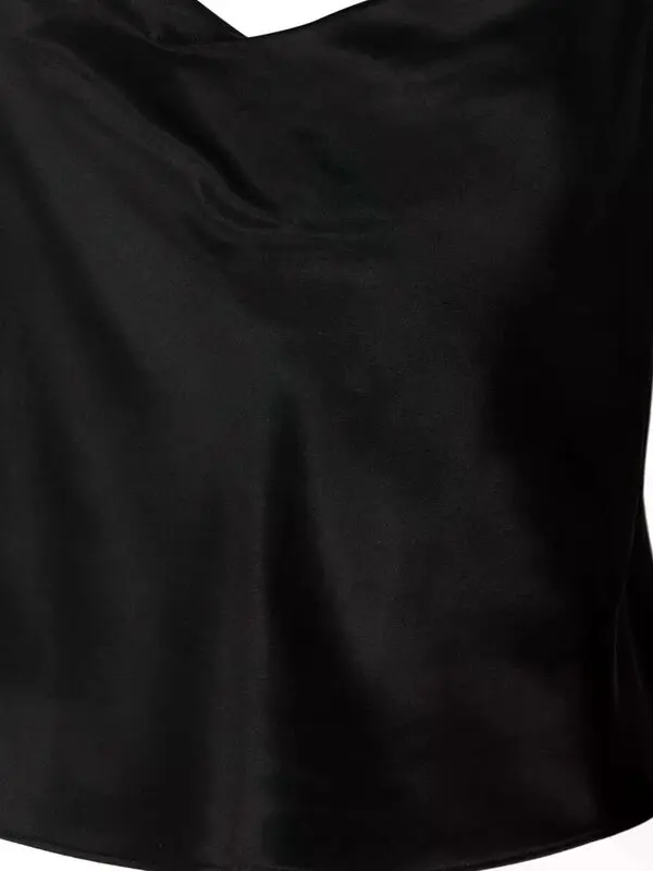 Cinq À Sept Marta Cowl-neck Top - Black