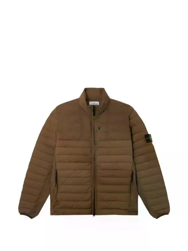Stone Island Logo-patch Quilted Jacket