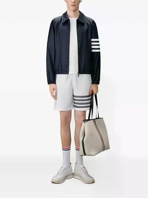 Thom Browne 4-bar Stripe Jacket - White