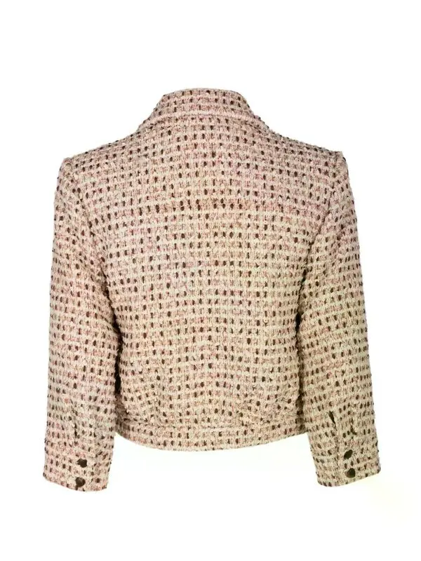 L'Agence Jia Cropped Tweed Jacket