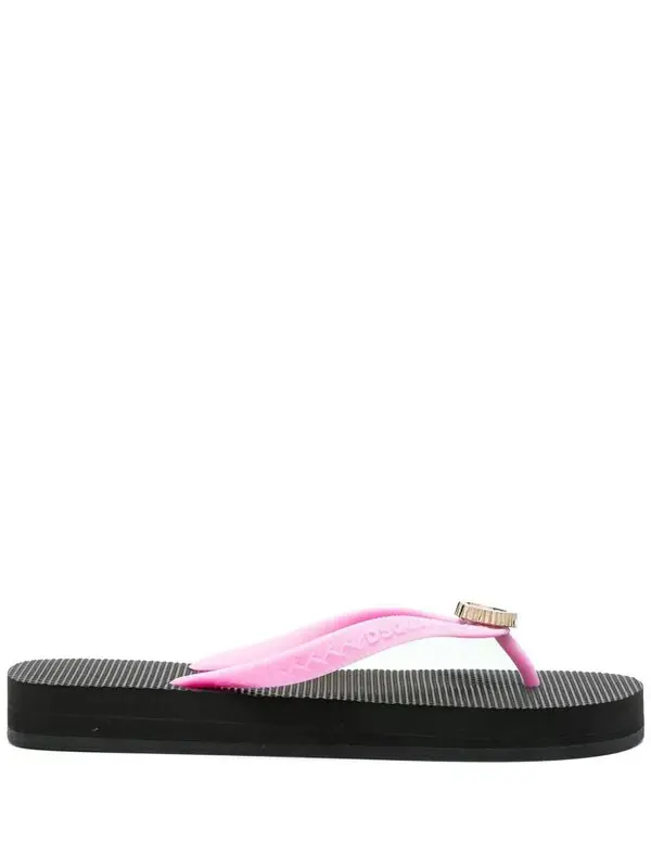 Dsquared2 Logo-plaque Flat Flip Flops
