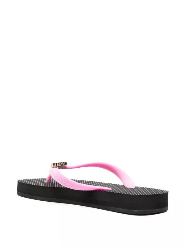 Dsquared2 Logo-plaque Flat Flip Flops