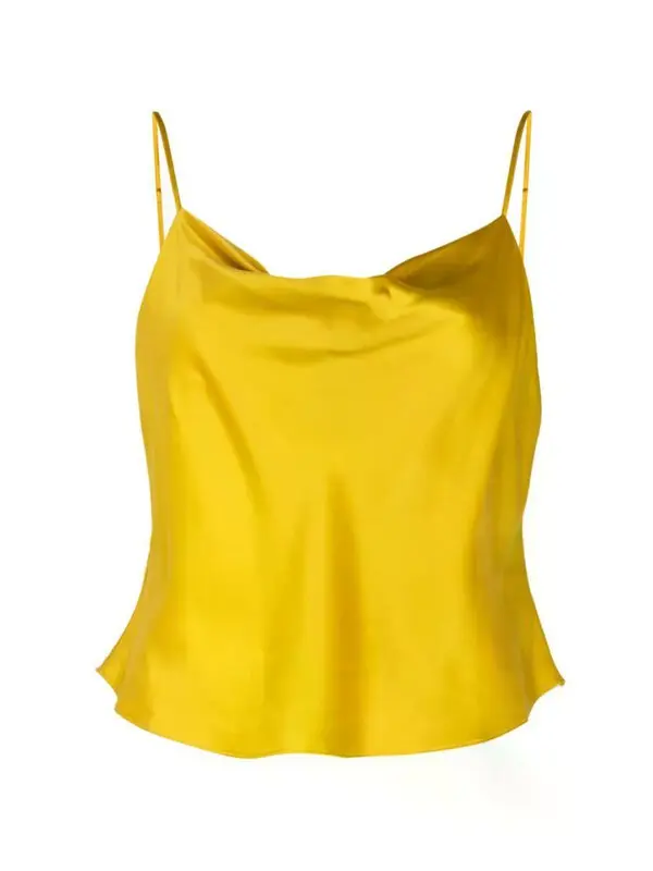 Cinq À Sept Marta Cowl-neck Top - Yellow