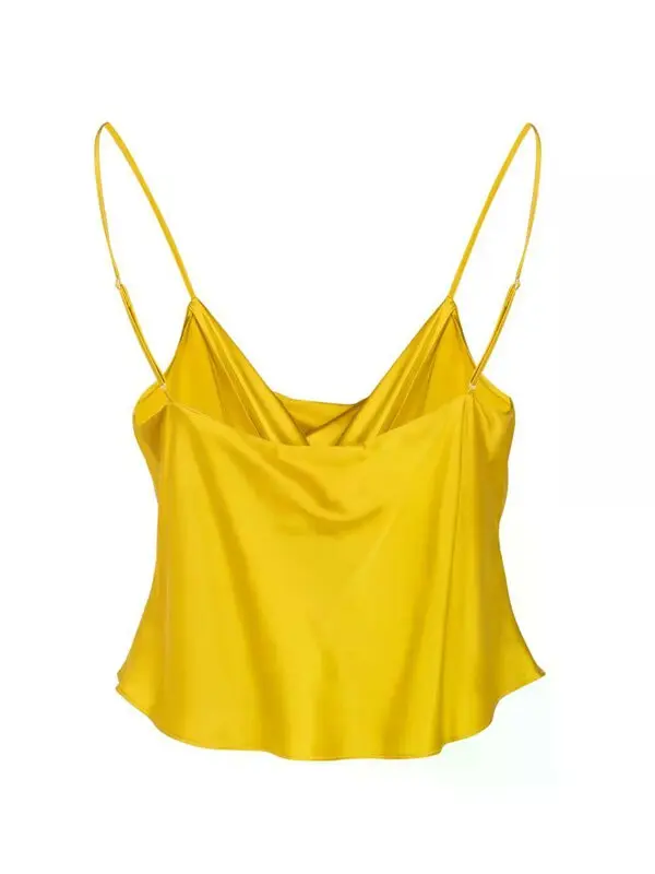 Cinq À Sept Marta Cowl-neck Top - Yellow
