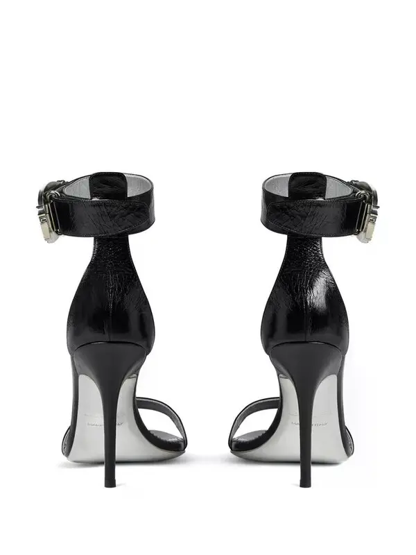 Dsquared2 Logo-plaque Leather Sandals