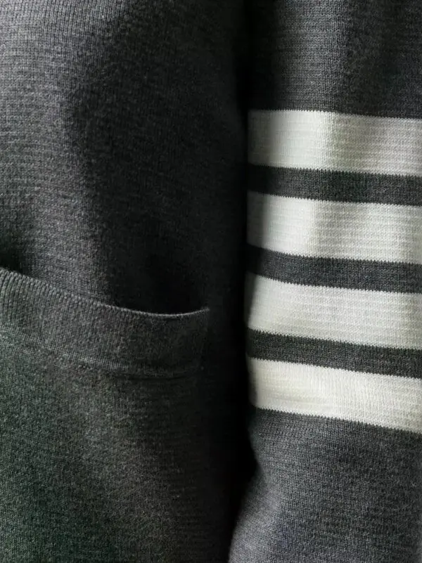 Thom Browne 4-bar Stripe Cardigan