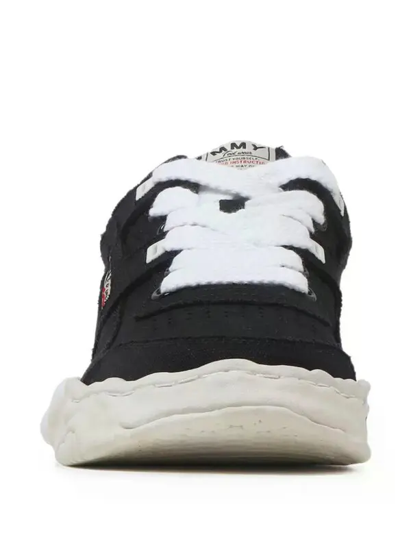 Mihara Yasuhiro Parker Canvas Logo-embroidered Sneakers