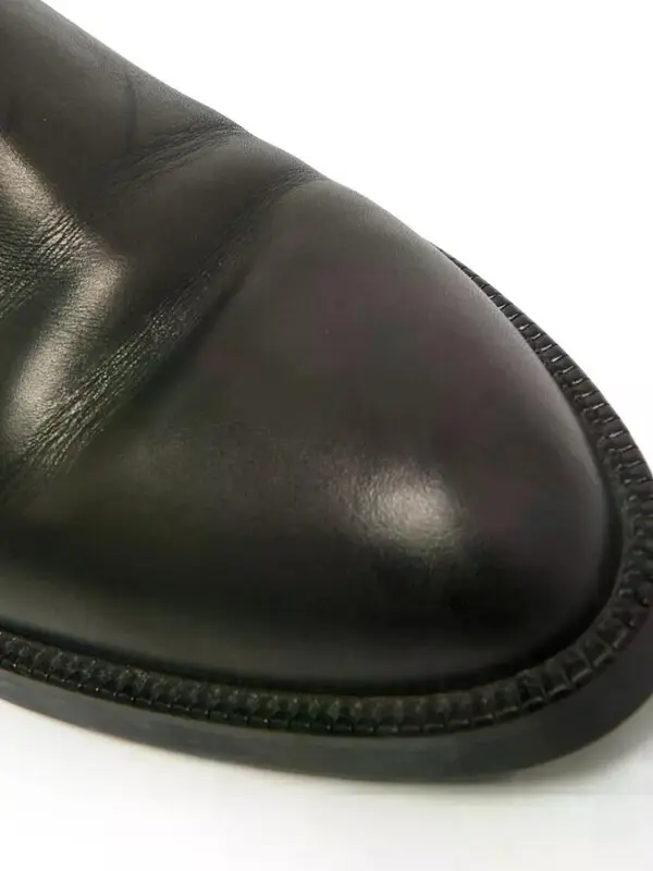 Burberry Ankle Boots With Checked Detail